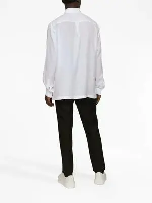 Dolce & Gabbana Logo Patch Tailored Trousers