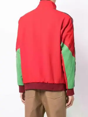 TOGA VIRILIS Colour-block Zipped Sweater