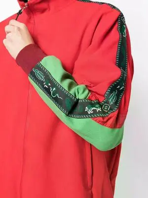 TOGA VIRILIS Colour-block Zipped Sweater