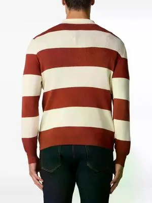 Brooks Brothers Striped Rugby Polo Shirt