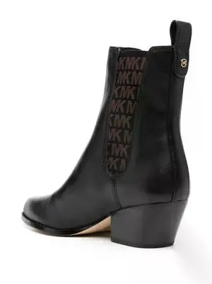 Michael Kors Kinlee Leather Ankle Boots