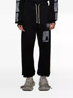 RRR123 Heritage Track Pants - Black