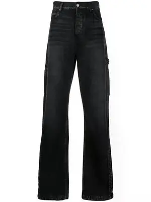 Amiri Straight-leg Jeans With Cargo Pockets