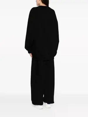 Stella McCartney Logo Patch Cotton Sweatshirt