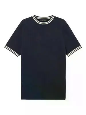 Brooks Brothers Organic Cotton-linen T-shirt