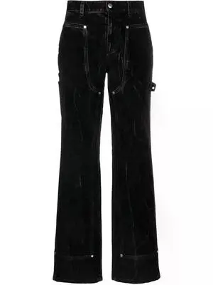 Stella McCartney Washed Denim Straight Leg Jeans