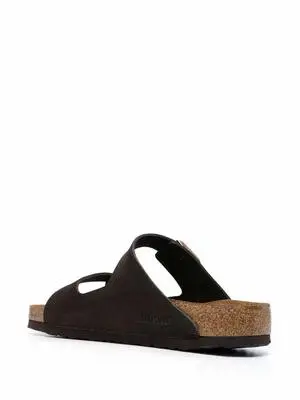 BIRKENSTOCK Arizona Slip-on Suede Slides - Brown
