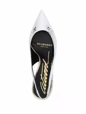 SCAROSSO X Brian Atwood Sutton Slingback Pumps