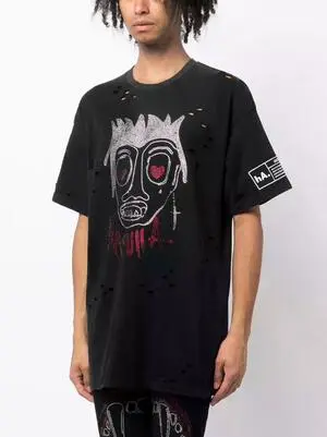 HACULLA. Heart Eyes For You Studded T-shirt