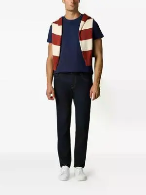Brooks Brothers Cotton T-shirt - Blue