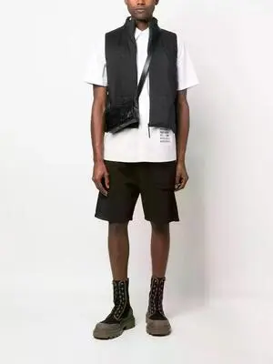 Balmain Cotton Distressed Knee-length Shorts