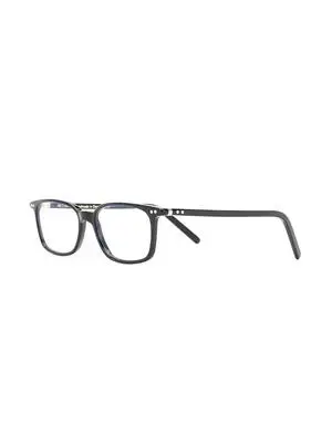 LUNOR Rectangular-frame Glasses - Black