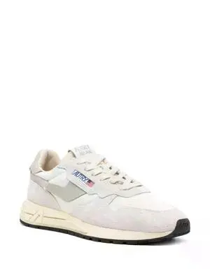 AUTRY Reelwind Suede Leather Sneakers - White