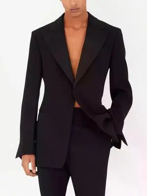 FERRAGAMO Single-breasted Tuxedo Blazer