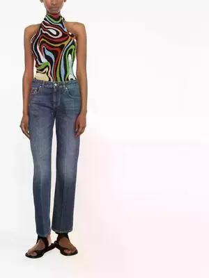 Stella McCartney Straight-leg Denim Jeans - Blue
