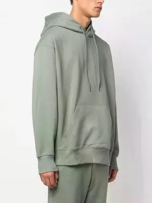 Y3 Drawstring Cotton-blend Hoodie