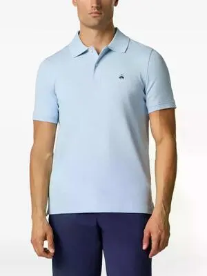 Brooks Brothers Logo-embroidered Polo Shirt - Blue