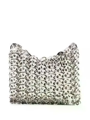Rabanne Iconic 1969 Nano Shoulder Bag - Silver