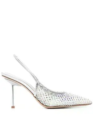 LE SILLA 80mm Gilda Crystal-embellished Pumps
