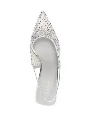 LE SILLA 80mm Gilda Crystal-embellished Pumps