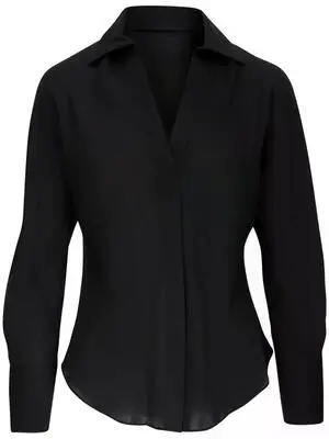Vince Georgette Silk Shirt