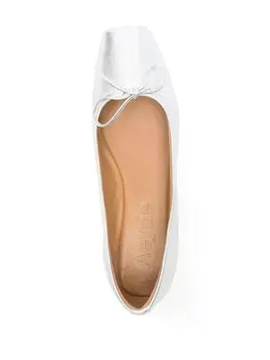 AeydĒ Gabriella Ballet Flats - Silver