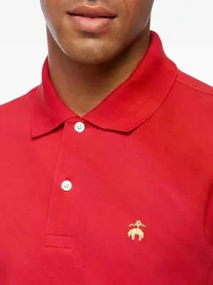 Brooks Brothers Golden Fleece Logo-embroidery Polo Shirt - Red