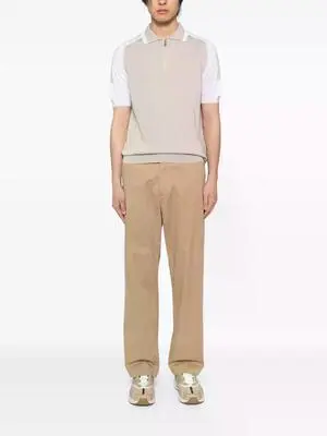 SVEVO Half Zip Cotton Polo Shirt