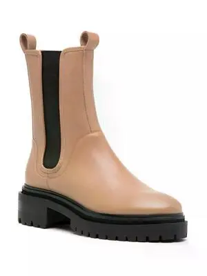 Senso Pandora 55mm Block Heel Boots - Brown