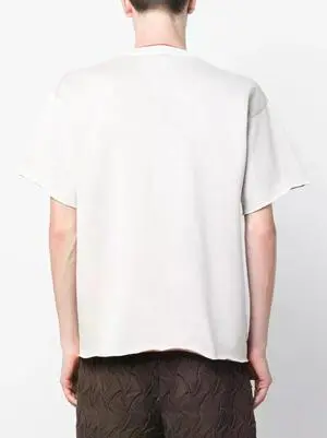 ROBYN LYNCH Smiley-print Cotton T-shirt