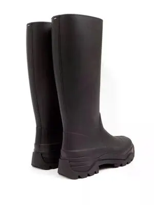 MAISON MARGIELA Tabi Rubber Boots - Black
