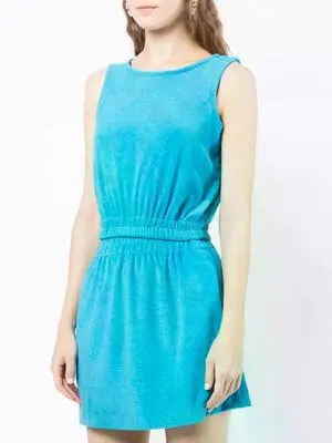 BAMBAH Sleeveless Terry-effect Top