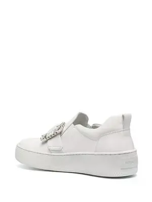 SERGIO ROSSI Buckle Detail Slip-on Sneakers