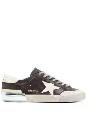 GOLDEN GOOSE Super-star Suede Sneakers - Grey
