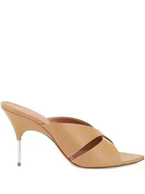 Amina Muaddi Samantha Sandals - Neutrals