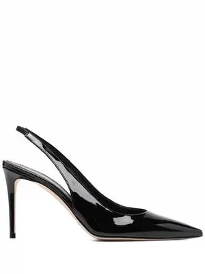 SCAROSSO X Brian Atwood Sutton Slingback Pumps - Black