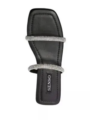 Senso Holly Open-toe Embellished Flat Sandals