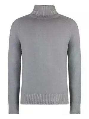 Malo Roll Neck Sweater - Grey