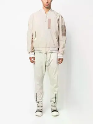 Rick Owens Drawstring-fastening Waist Trousers - Neutrals