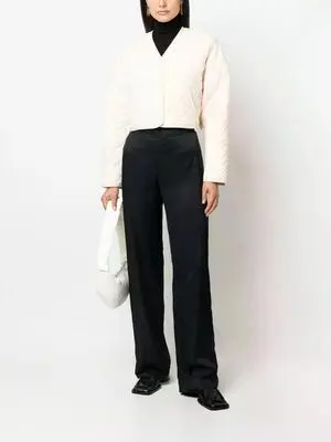 JIL SANDER High-waisted Straight-leg Trousers