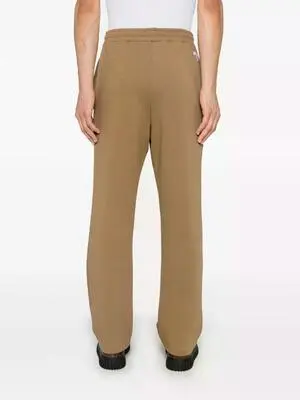 BARROW Flocked Logo Track Pants - Brown