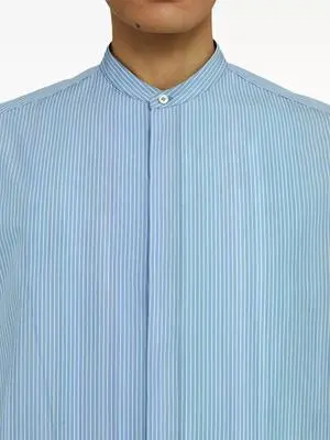 JIL SANDER Saturday Striped Cotton Shirt