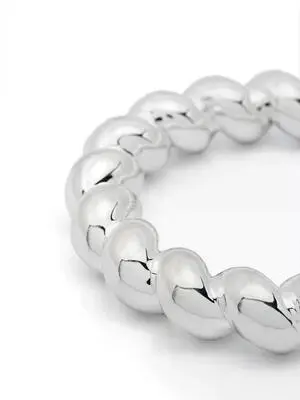 UNCOMMON MATTERS Tone Sterling Twist Bangle Bracelet - Silver