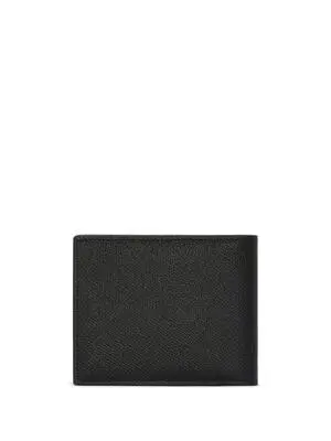 Dolce & Gabbana Logo-tag Leather Bifold Wallet - Black