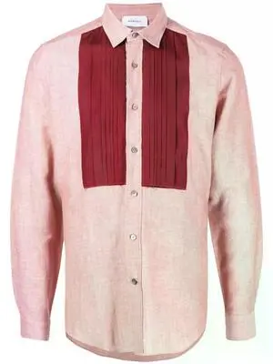 PORTS V Two-tone Long-sleeve Shirt