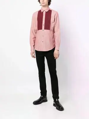 PORTS V Two-tone Long-sleeve Shirt