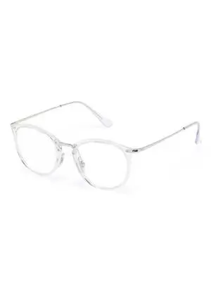 Ray-ban Round Frame Glasses - White