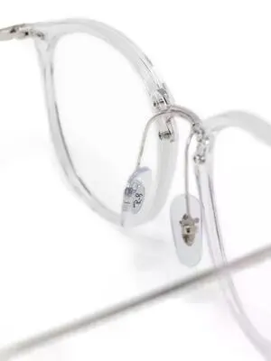 Ray-ban Round Frame Glasses - White
