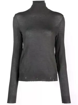 Zadig&Voltaire Bobby Distressed Cashmere Jumper