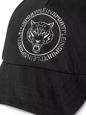 PLEIN SPORT Carbon Tiger-print Baseball Cap